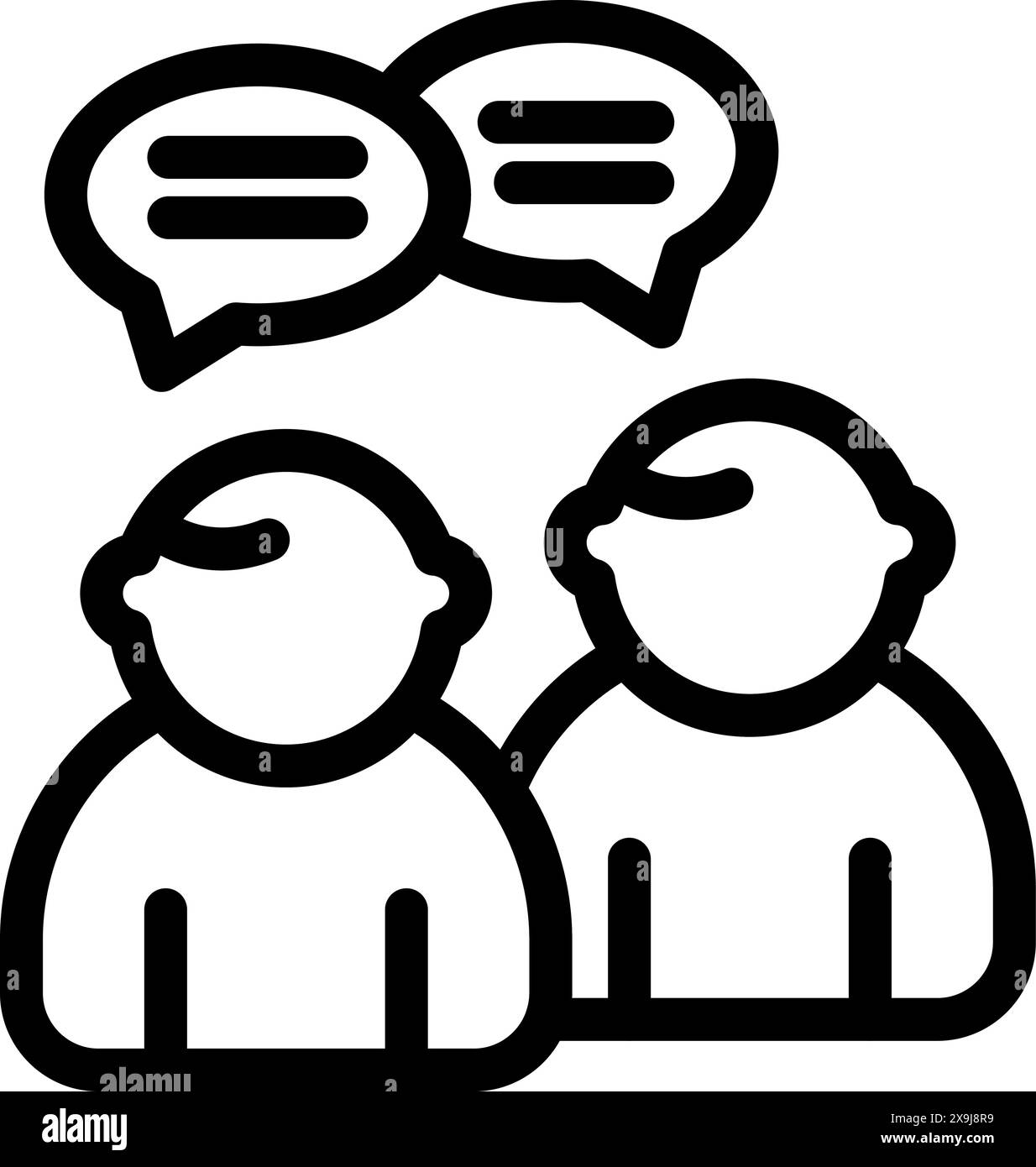 Conversational interface Stock Vector Images - Alamy