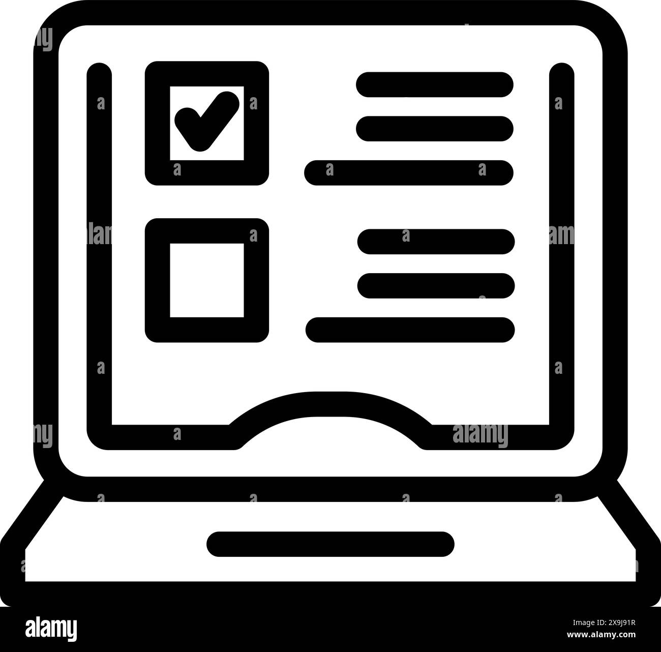 Patient questionnaire electronic Stock Vector Images - Alamy