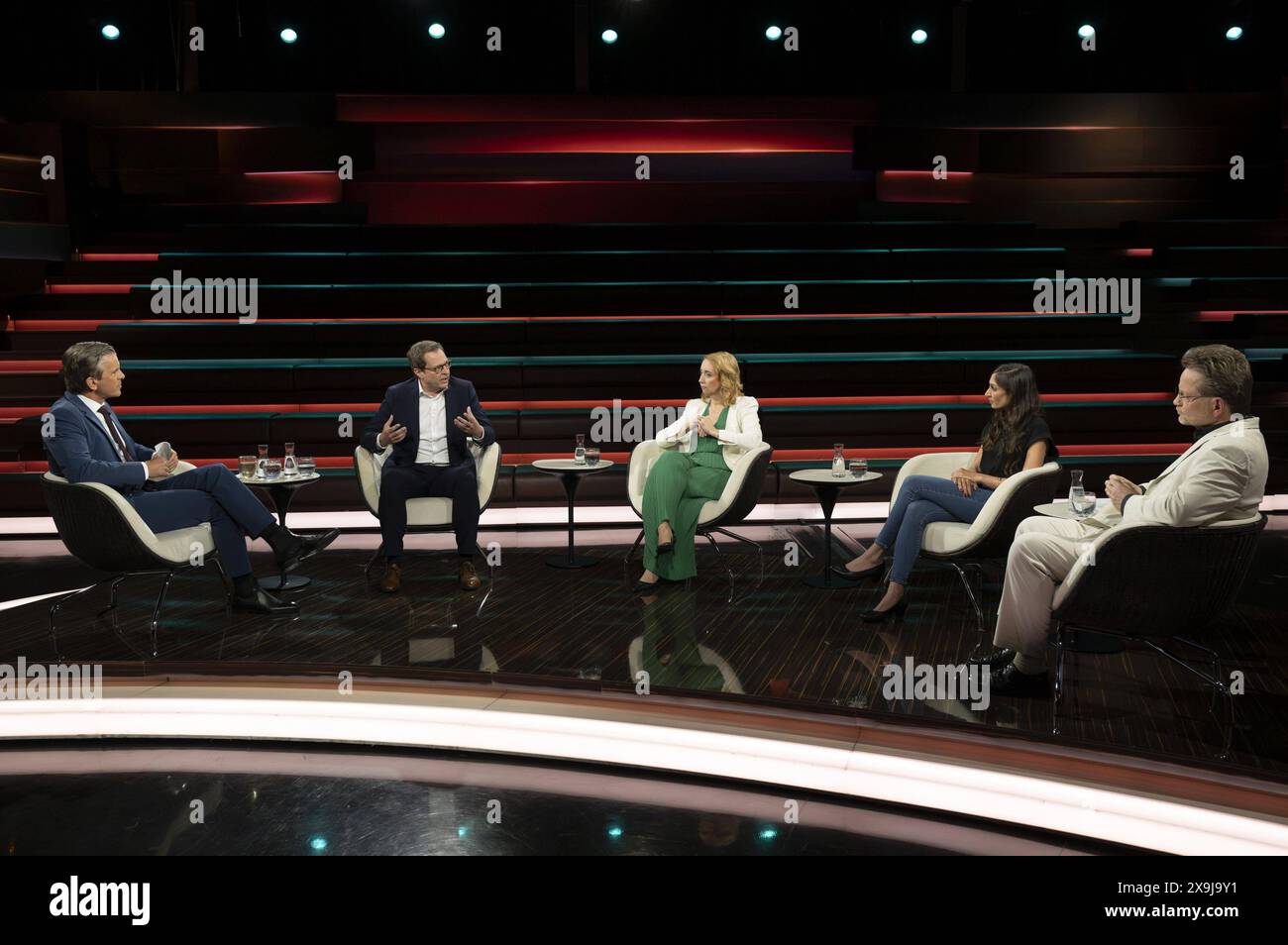 Talkrunde bei Markus Lanz , ZDF 05/24 her Markus Lanz, Martin Huber ...