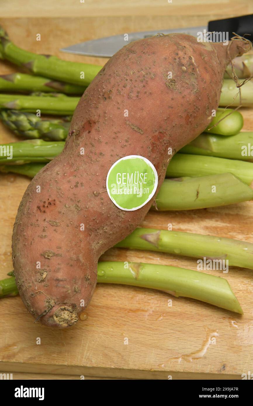 Feature / Symbol: Regionales Gemüse 05/24 thg Süßkartoffel und Grüner ...