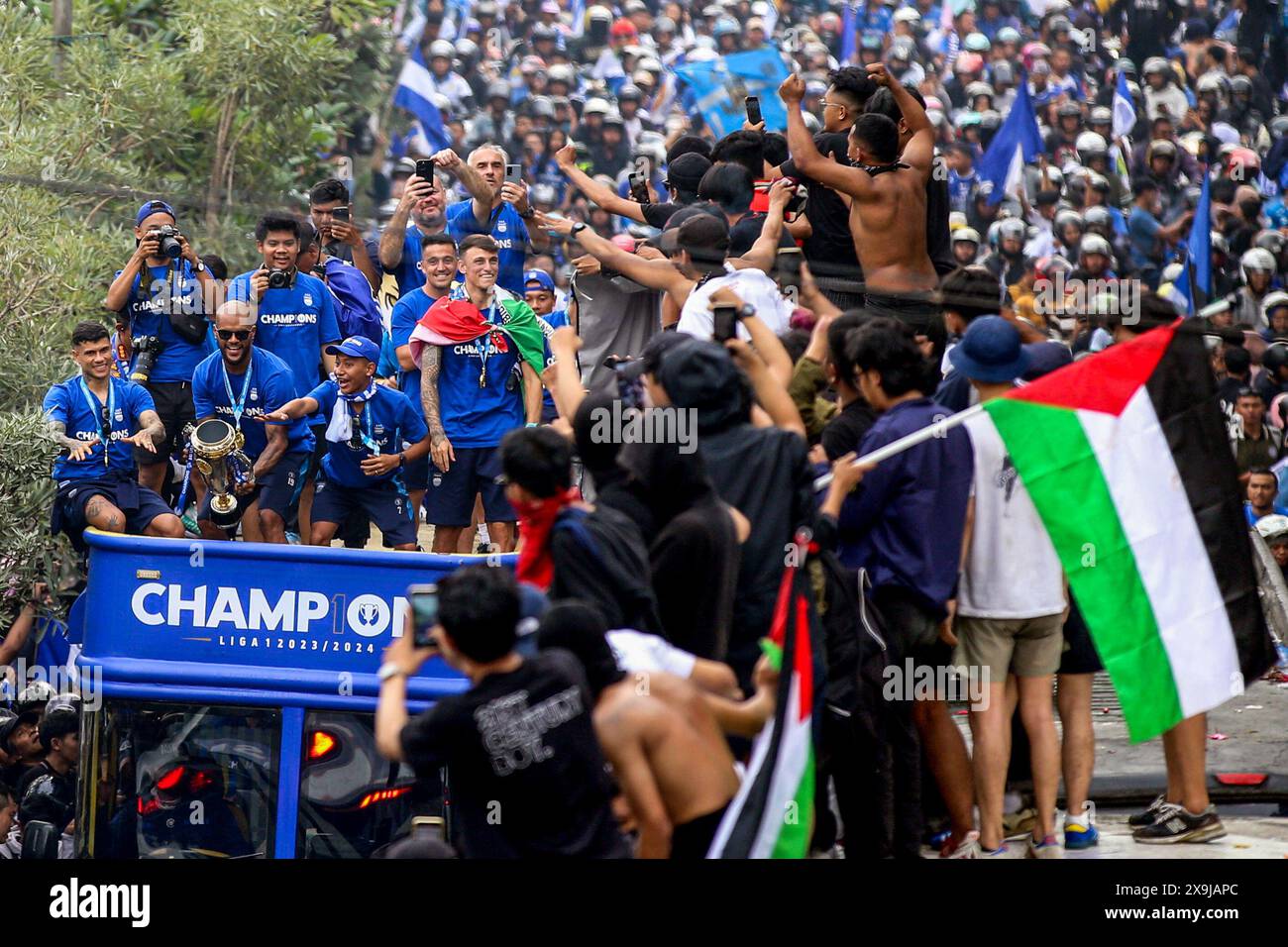 June 1, 2024, Bandung, West Java, Indonesia: Persib Bandung football ...