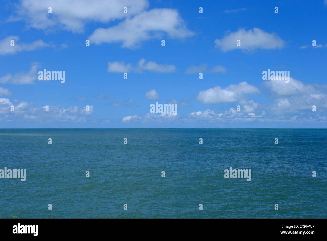 blue sky, sea and clouds Stock Photo - Alamy
