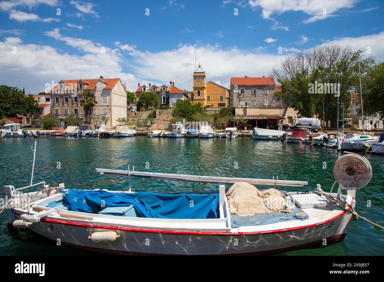 Zlarin, Croatia, May 23rd 2024: Zlarin is an island in the Sibenik ...
