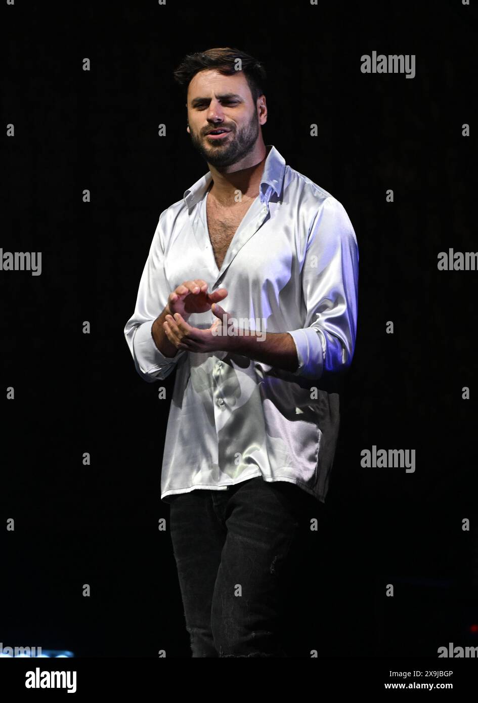 HOLLYWOOD FL - MAY 31: Hauser performs during Rebel With a Cello Tour ...