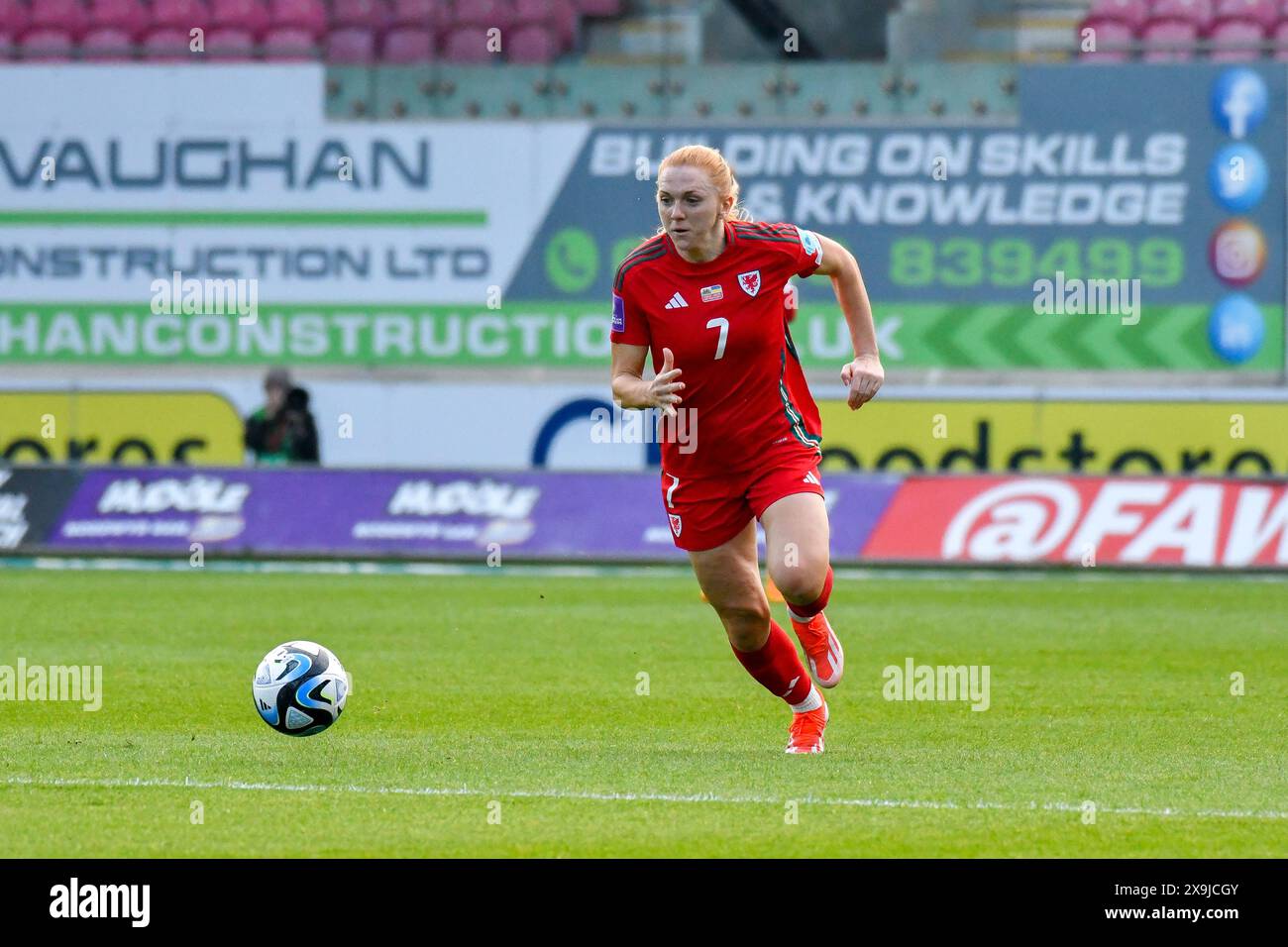 Llanelli, Wales. 31 May 2024. Ceri Holland of Wales in action during ...