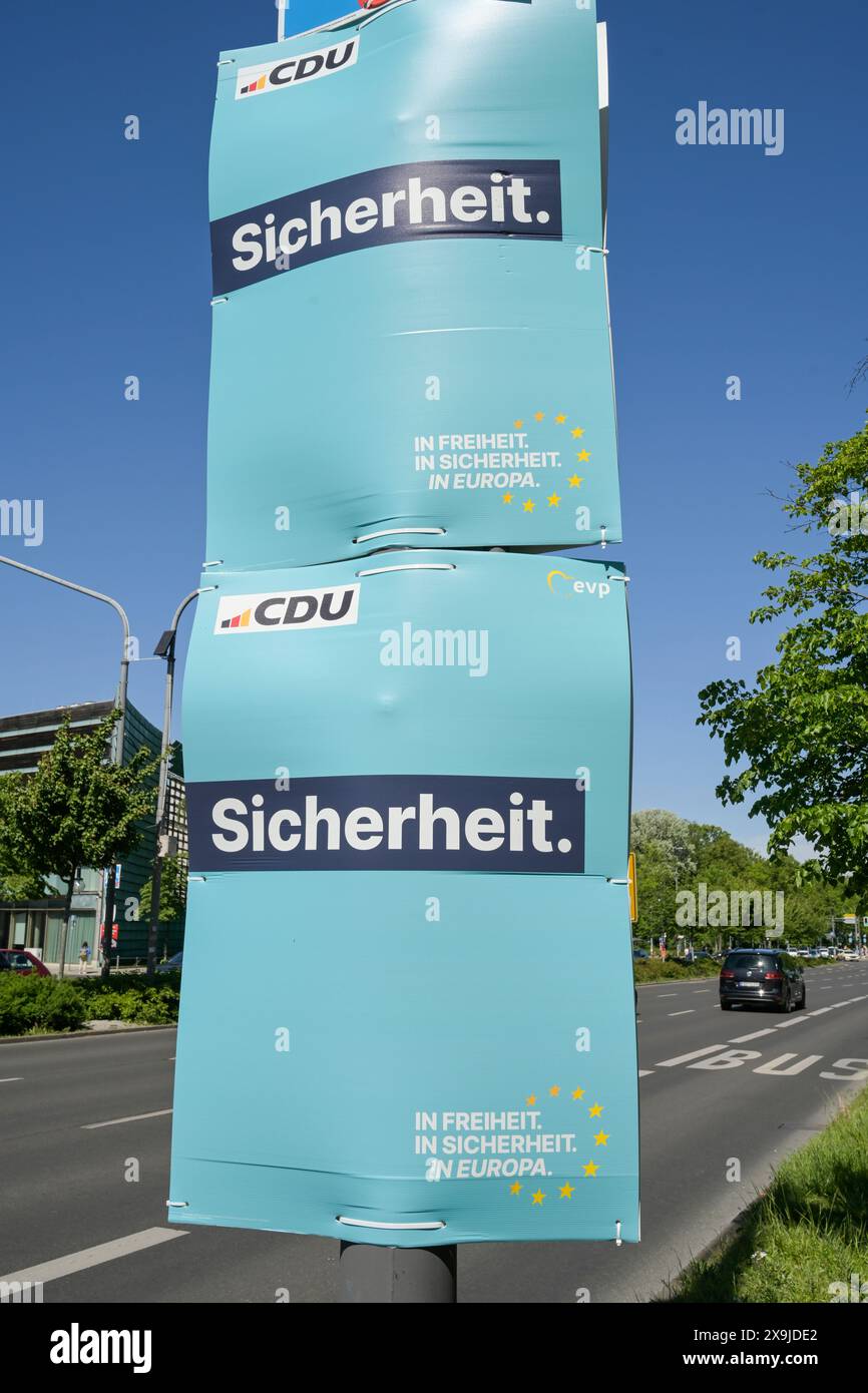 Cdu wahlplakat hi-res stock photography and images - Alamy