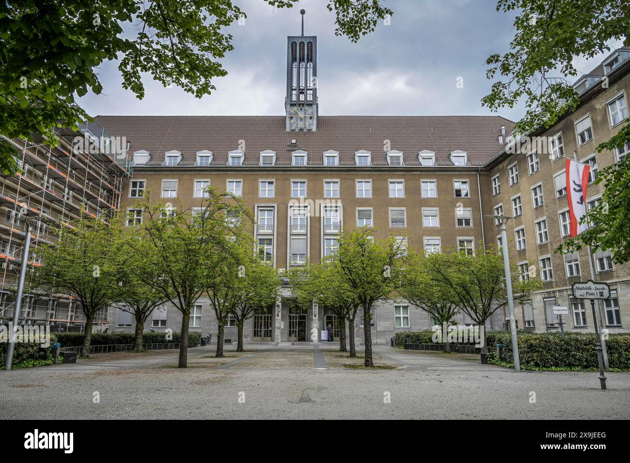 Bürgeramt, Rathaus Tiergarten, Mathilde-Jacob-Platz, Moabit, Berlin ...