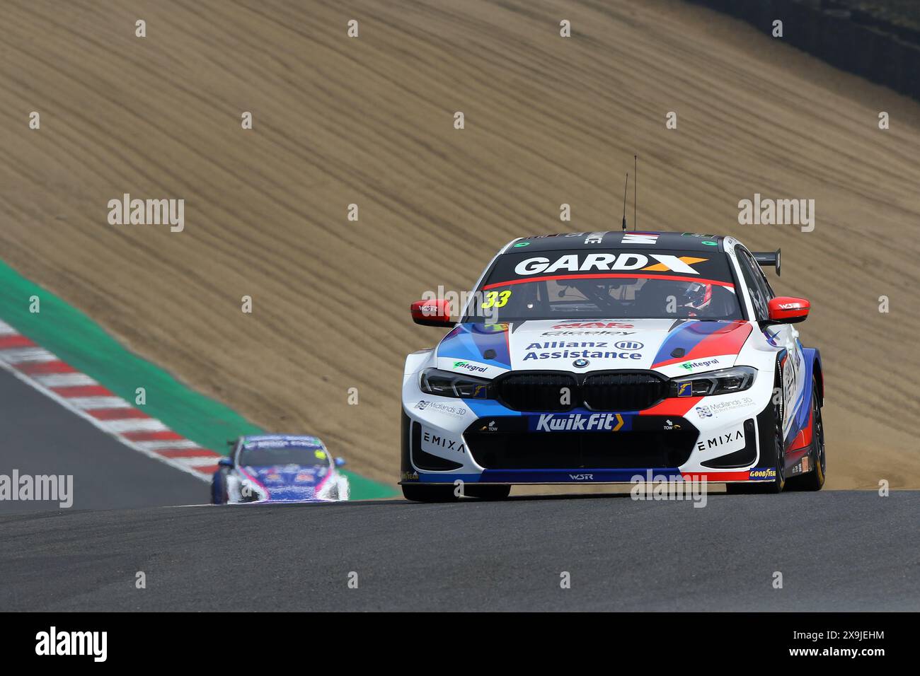 Adam Morgan - Team BMW - driving BMW 330e M Sport number 33 in the 2024 ...