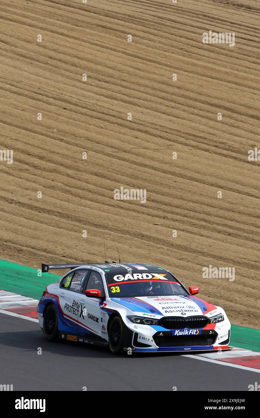 Adam Morgan - Team BMW - driving BMW 330e M Sport number 33 in the 2024 ...