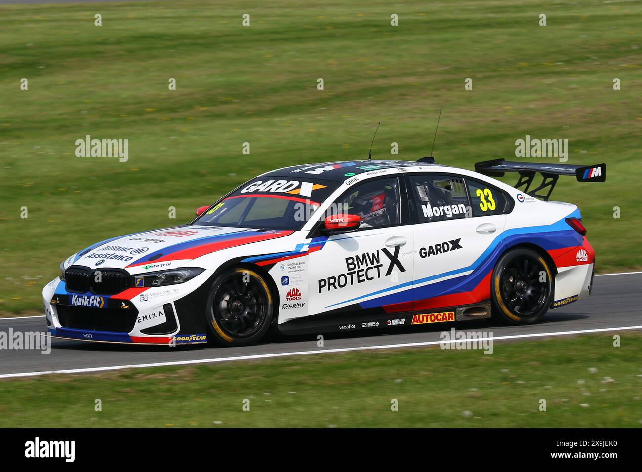 Adam Morgan - Team BMW - driving BMW 330e M Sport number 33 in the 2024 ...