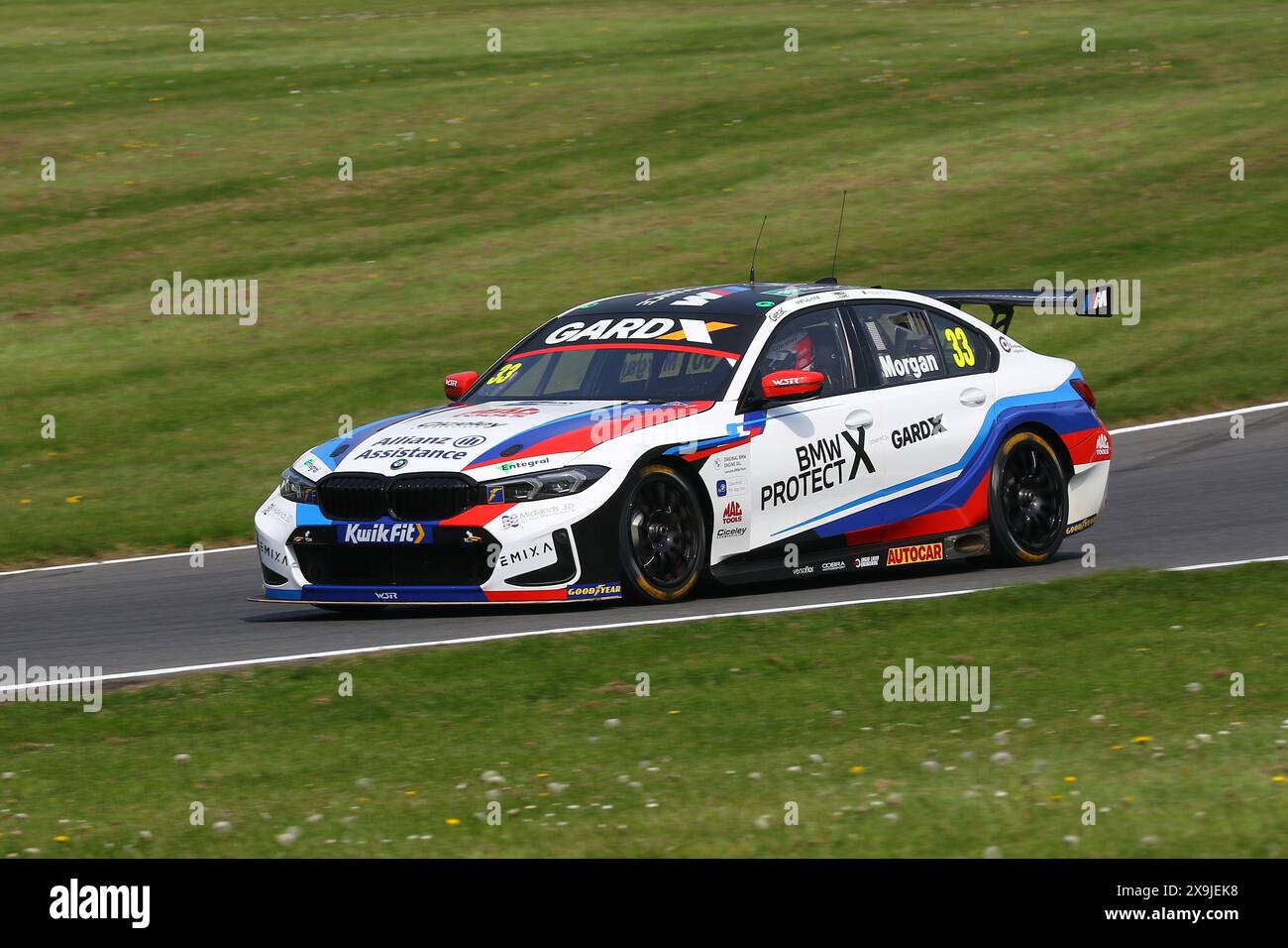 Adam Morgan - Team BMW - driving BMW 330e M Sport number 33 in the 2024 ...