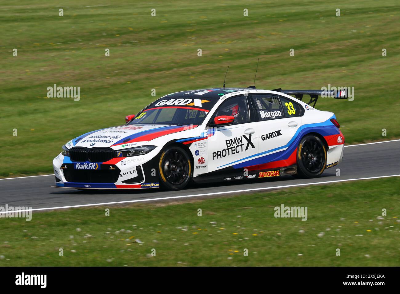 Adam Morgan - Team BMW - driving BMW 330e M Sport number 33 in the 2024 ...