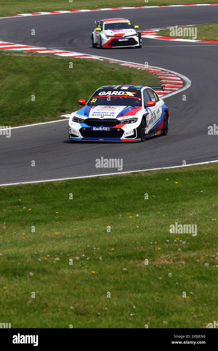 Adam Morgan - Team BMW - driving BMW 330e M Sport number 33 in the 2024 ...