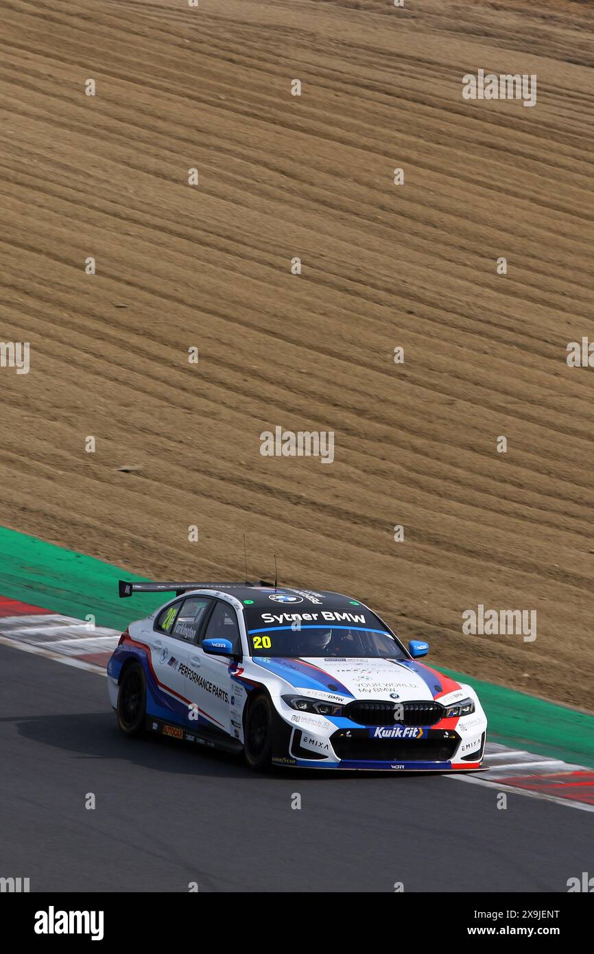 Colin Turkington - Team BMW - driving BMW 330e M Sport number 20 in the ...