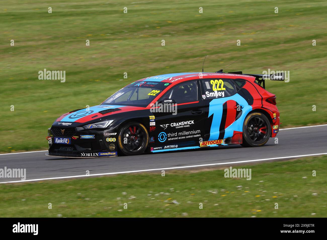 Chris Smiley - Restart Racing - driving Cupra Leon number 222 in the ...