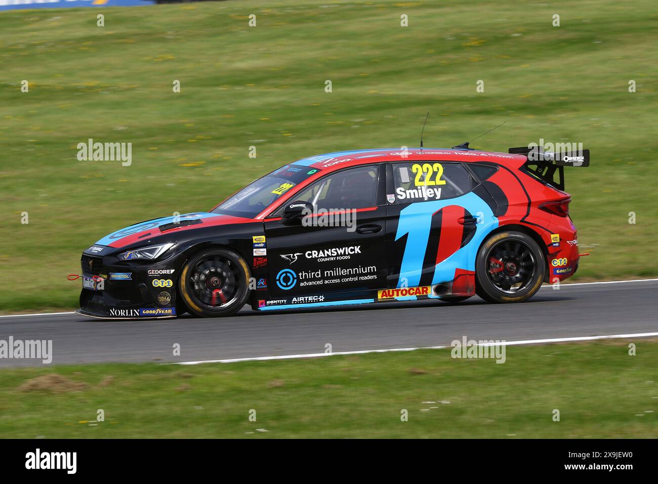 Chris Smiley - Restart Racing - driving Cupra Leon number 222 in the ...