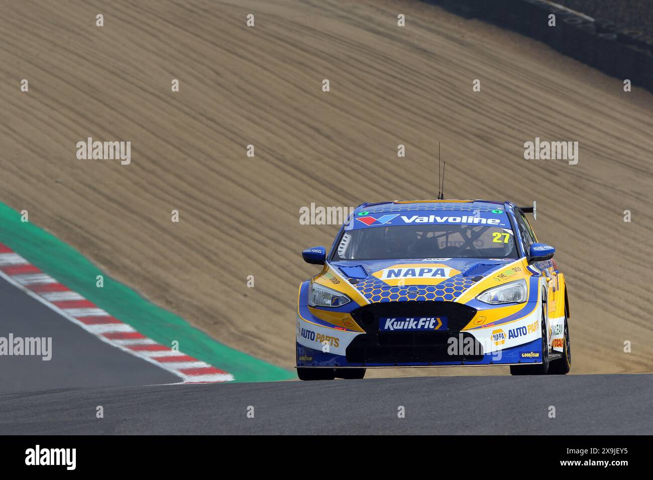 Dan Cammish - Napa Racing UK - driving Ford Focus ST number 27 in the ...