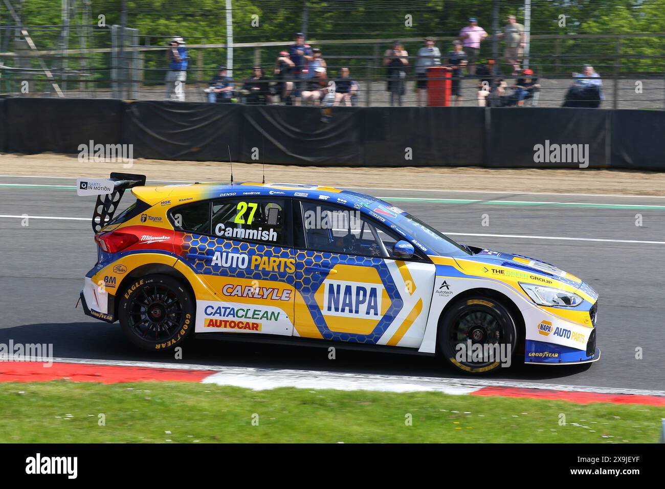 Dan Cammish - Napa Racing UK - driving Ford Focus ST number 27 in the ...