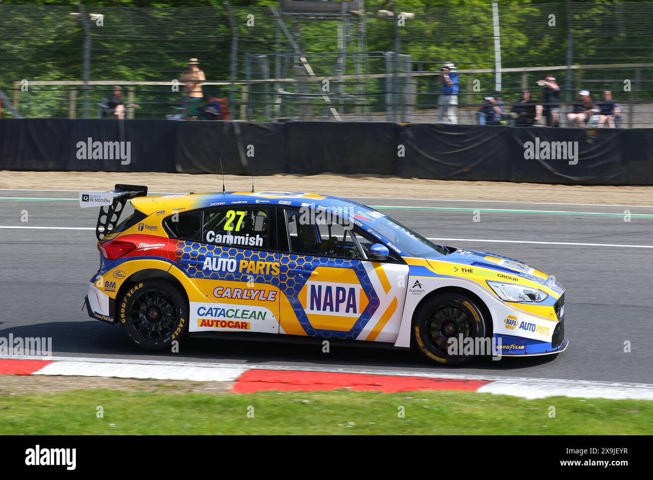 Dan Cammish - Napa Racing UK - driving Ford Focus ST number 27 in the ...