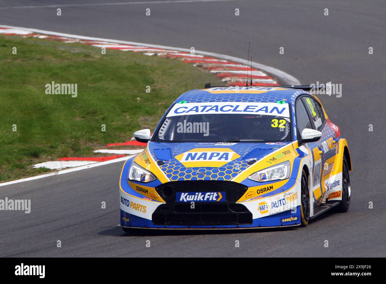 Daniel Rowbottom - Napa Racing UK - driving Ford Focus ST number 32 in ...