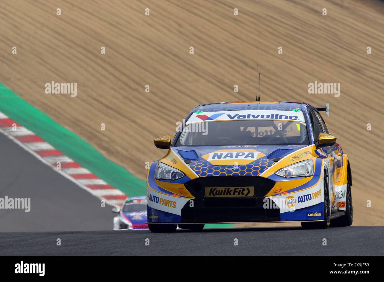 Ashley Sutton - Napa Racing UK - driving Ford Focus ST number 1 in the ...