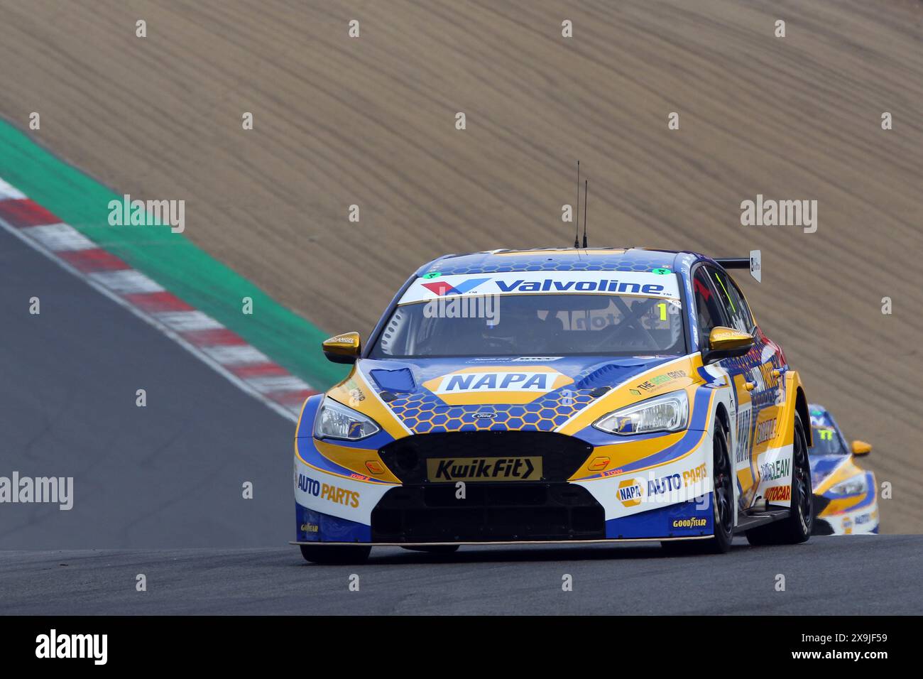 Ashley Sutton - Napa Racing UK - driving Ford Focus ST number 1 in the ...