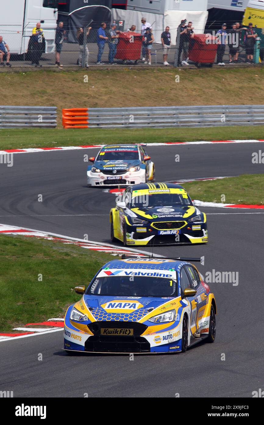 Ashley Sutton - Napa Racing UK - driving Ford Focus ST number 1 in the ...