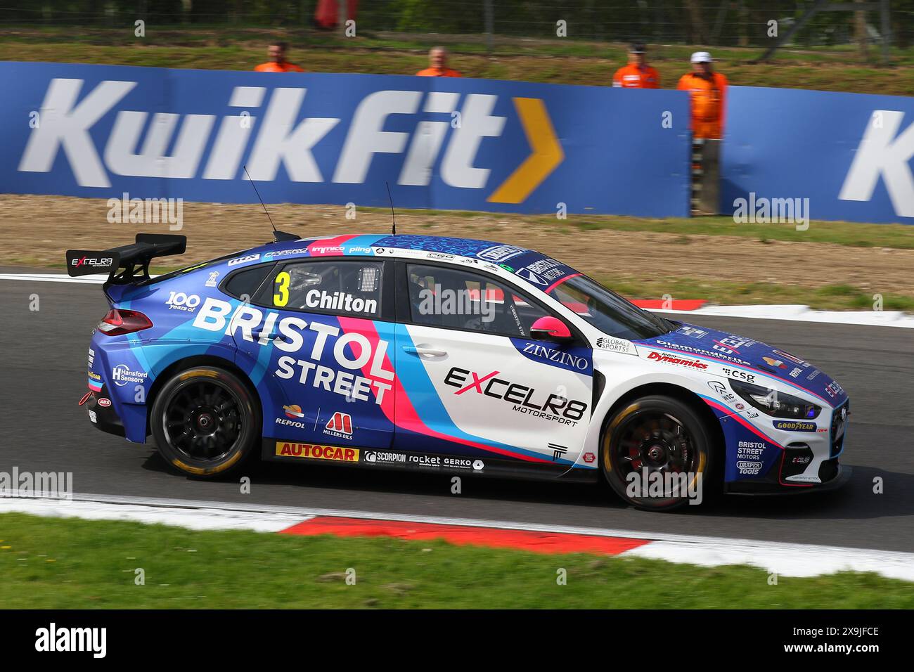 Tom Chilton - Team Bristol Street Motors - driving Hyundai i30N number ...