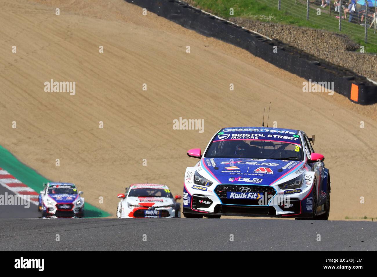 Tom Chilton - Team Bristol Street Motors - driving Hyundai i30N number ...