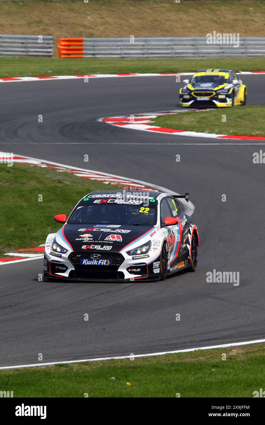 Nick Halstead - Team Bristol Street Motors - driving Hyundai i30N ...