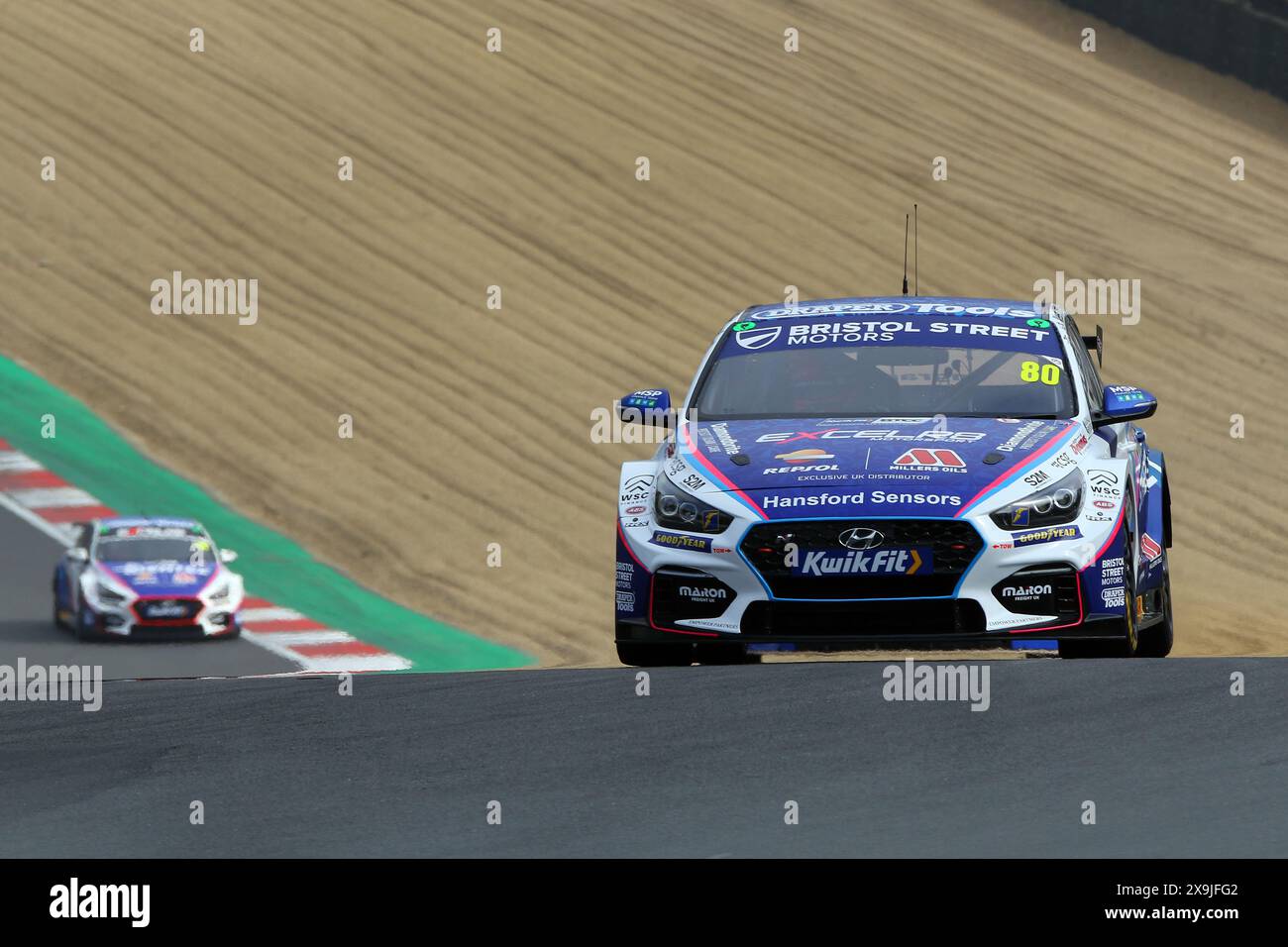 Tom Ingram - Team Bristol Street Motors - driving Hyundai i30N number ...