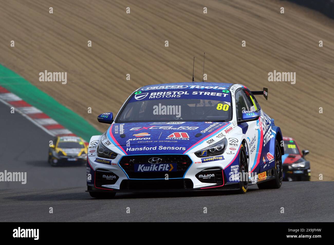 Tom Ingram - Team Bristol Street Motors - driving Hyundai i30N number ...