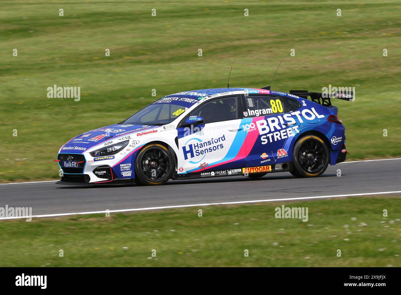 Tom Ingram - Team Bristol Street Motors - driving Hyundai i30N number ...
