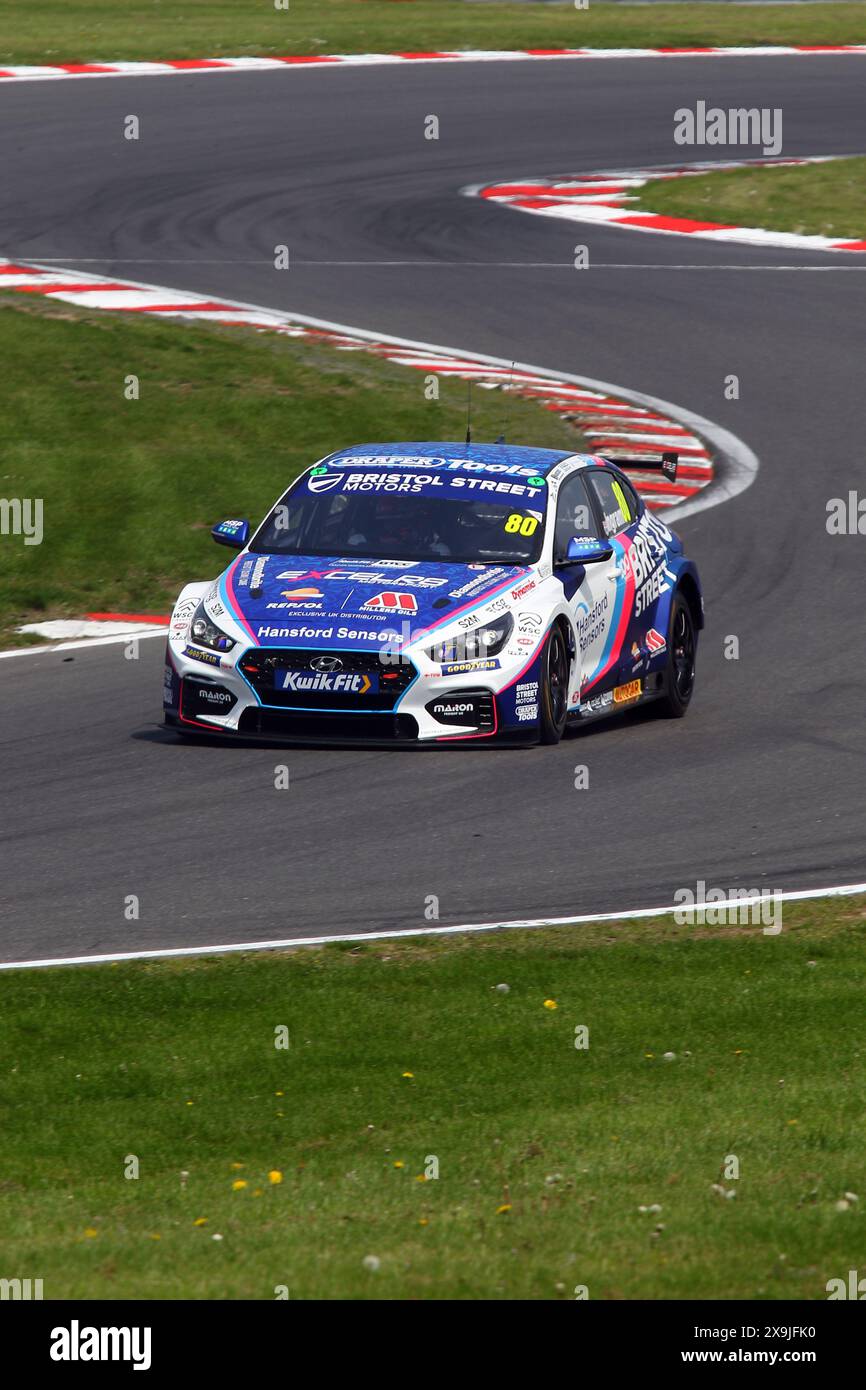 Tom Ingram - Team Bristol Street Motors - driving Hyundai i30N number ...