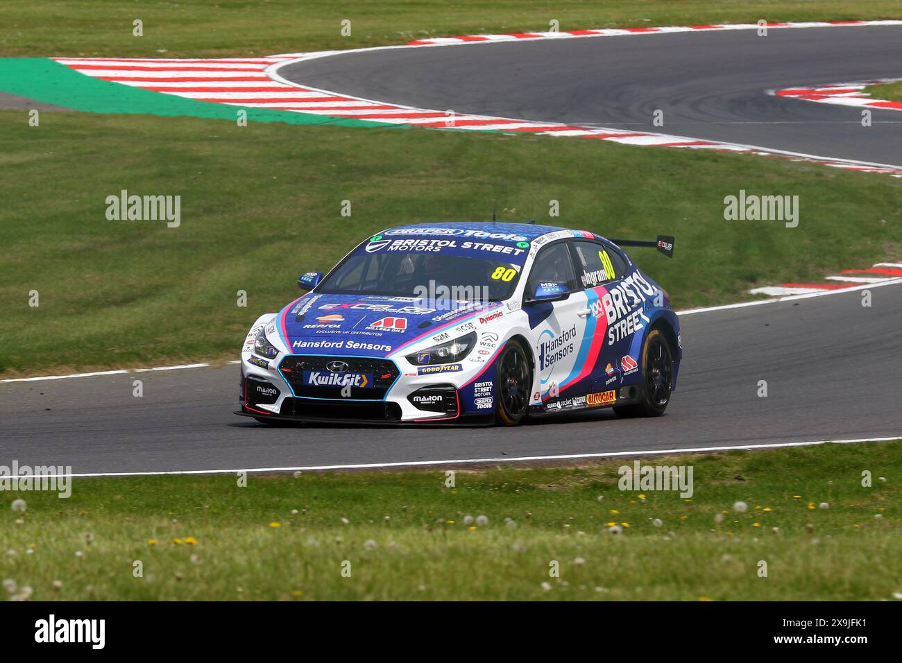 Tom Ingram - Team Bristol Street Motors - driving Hyundai i30N number ...