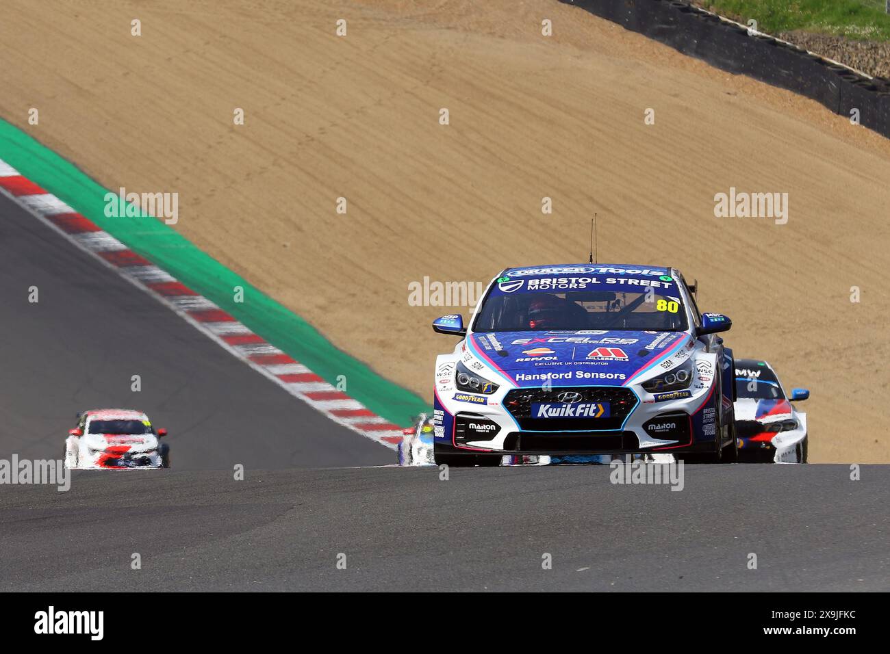 Tom Ingram - Team Bristol Street Motors - driving Hyundai i30N number ...