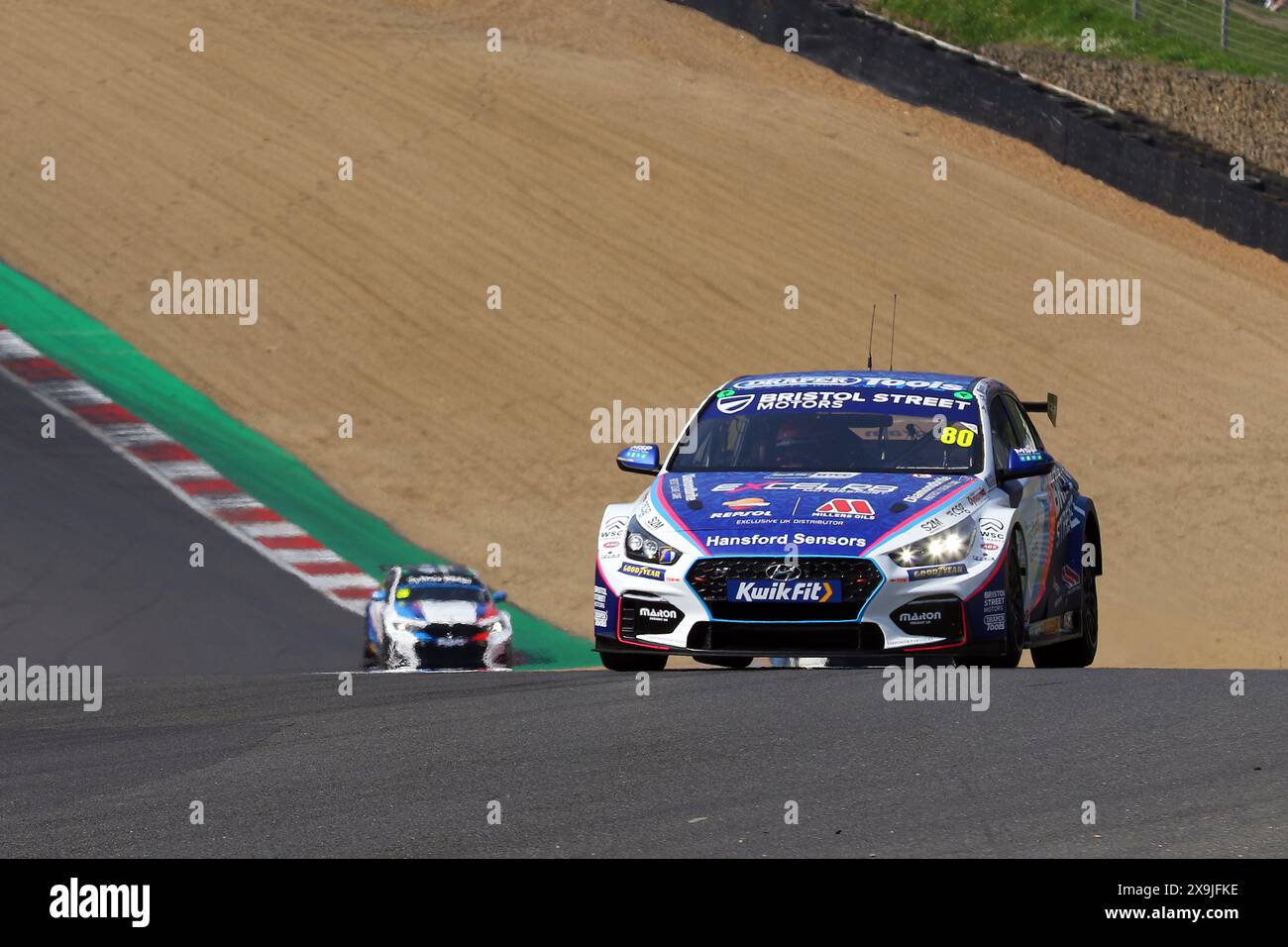 Tom Ingram - Team Bristol Street Motors - driving Hyundai i30N number ...