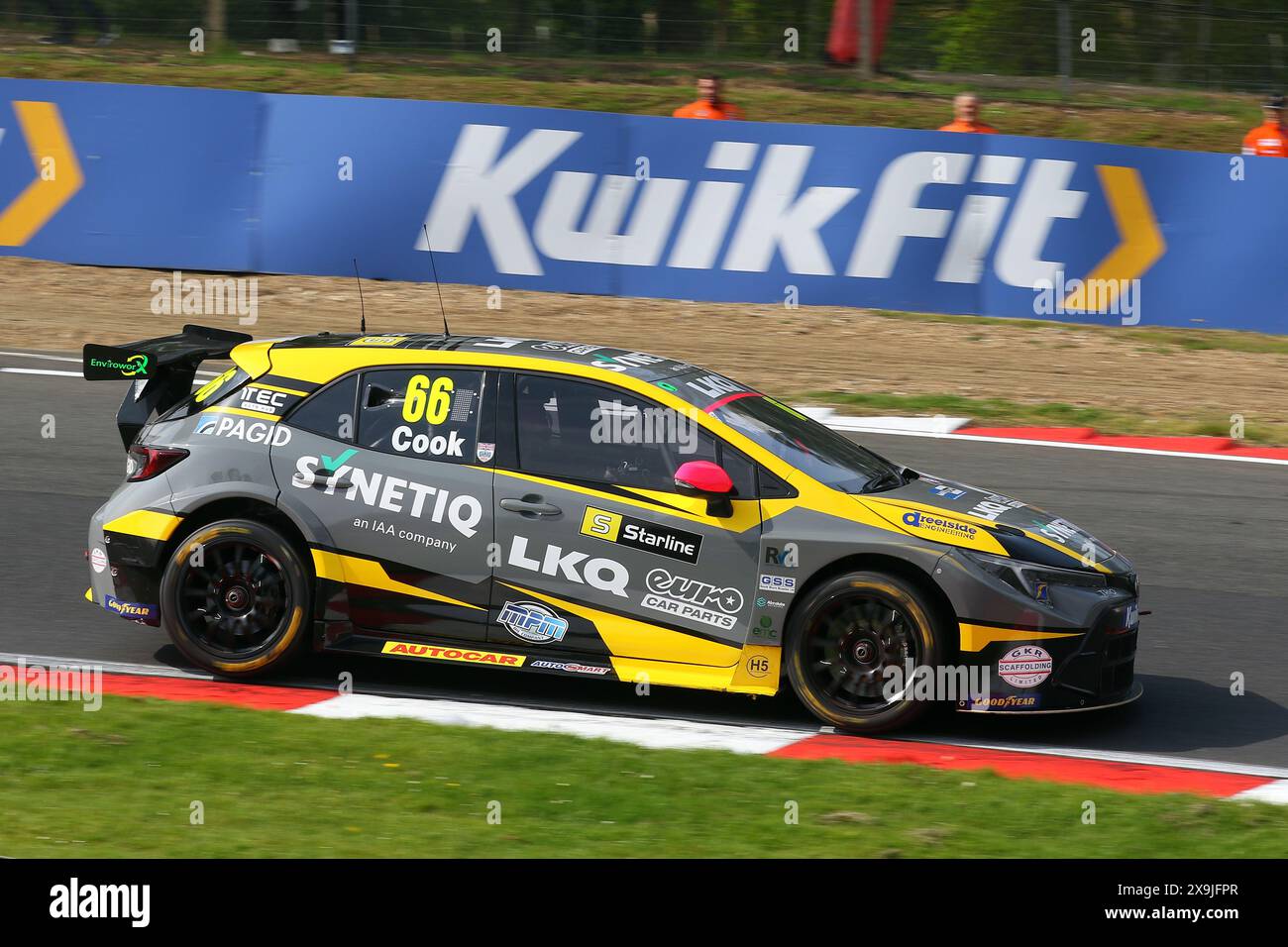 Josh Cook - LKQ Euro Car Parts with SYNETIQ - driving Toyota Corolla GR ...