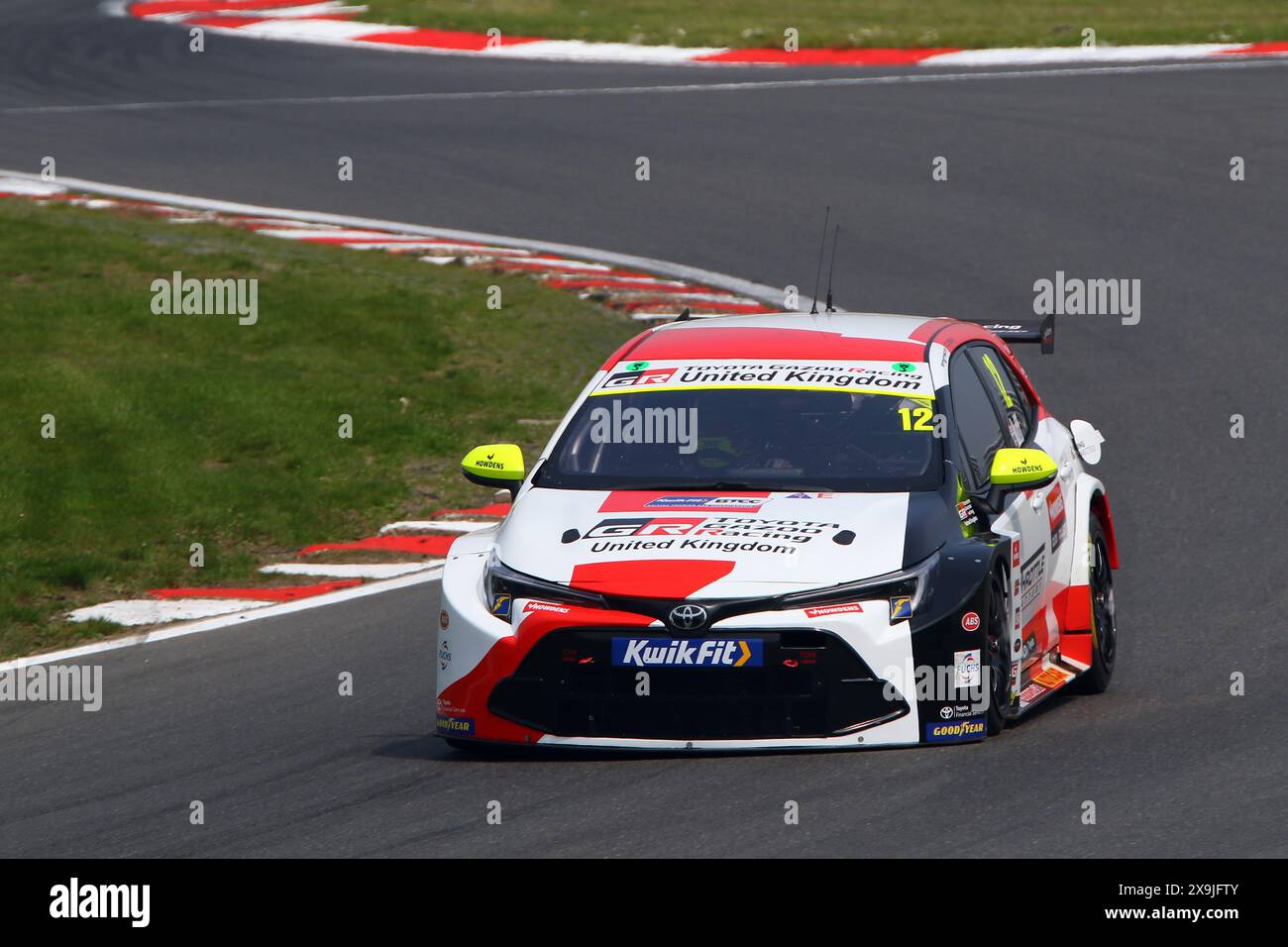 Rob Huff - Toyota Gazoo Racing UK - driving Toyota Corolla GR Sport ...