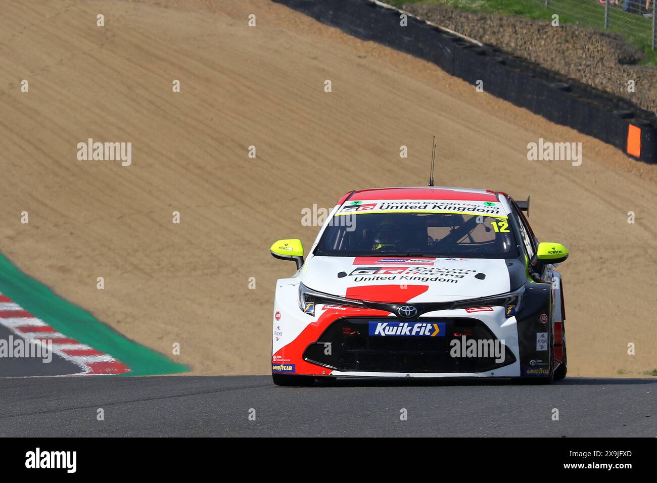 Rob Huff - Toyota Gazoo Racing UK - driving Toyota Corolla GR Sport ...