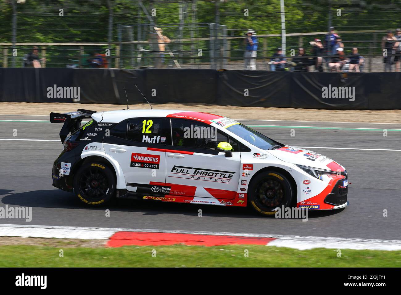 Rob Huff - Toyota Gazoo Racing UK - driving Toyota Corolla GR Sport ...
