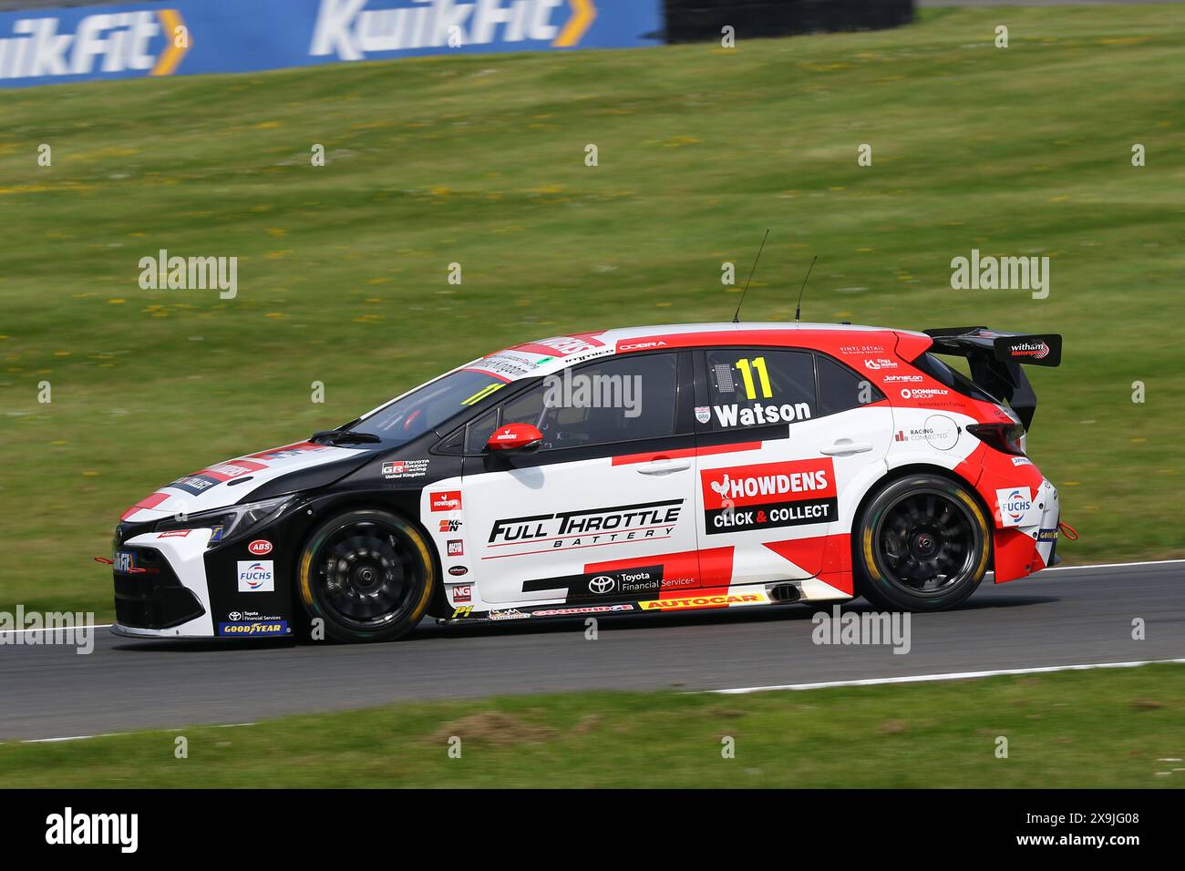 Andrew Watson - Toyota Gazoo Racing UK - driving Toyota Corolla GR ...