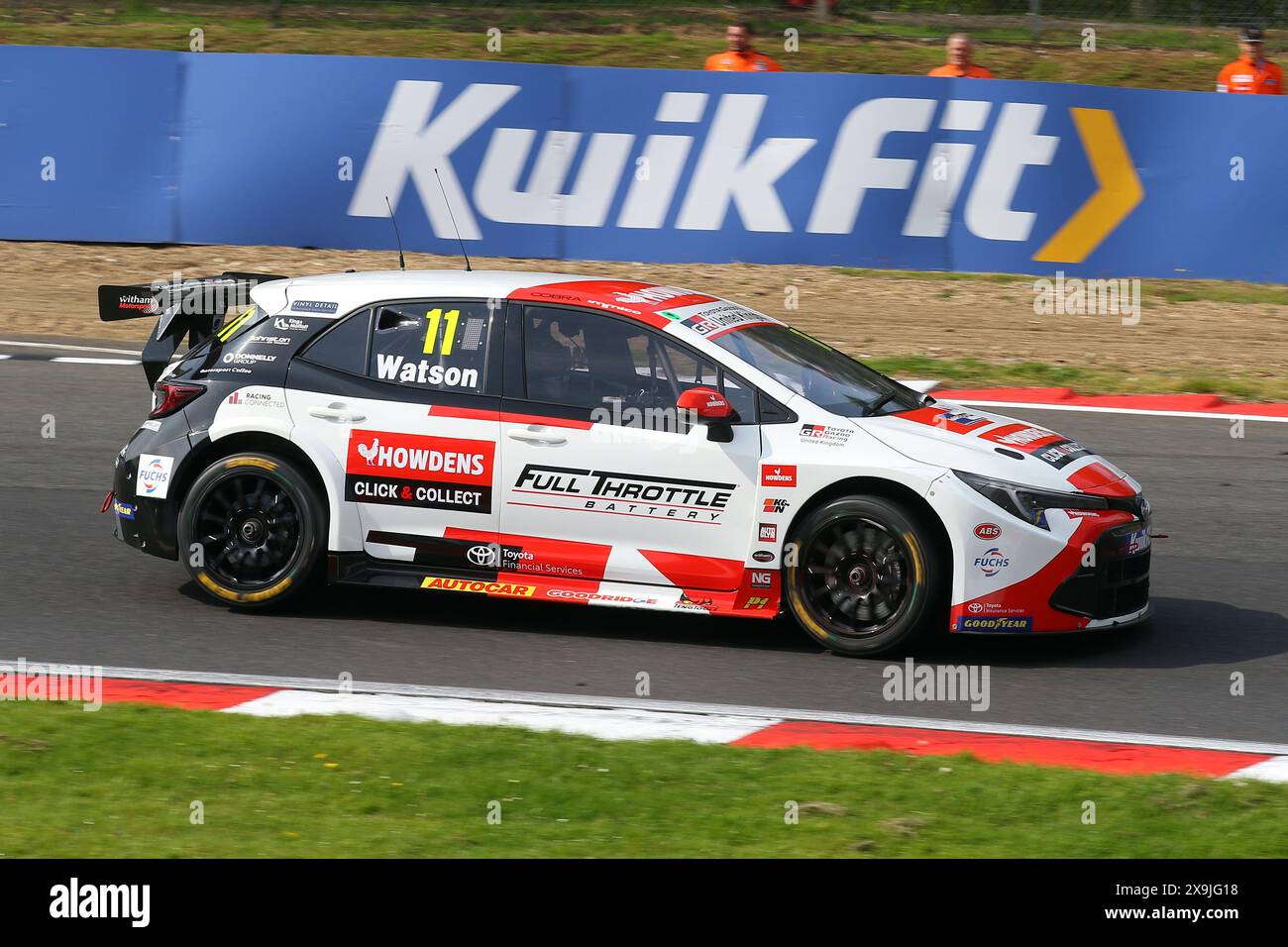 Andrew Watson - Toyota Gazoo Racing UK - driving Toyota Corolla GR ...