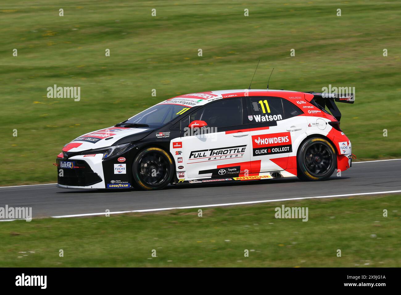 Andrew Watson - Toyota Gazoo Racing UK - driving Toyota Corolla GR ...