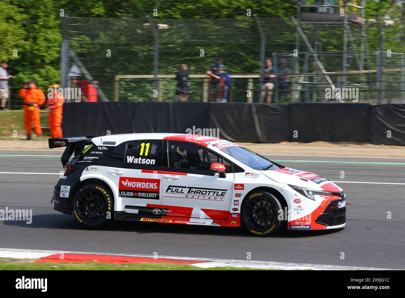 Andrew Watson - Toyota Gazoo Racing UK - driving Toyota Corolla GR ...