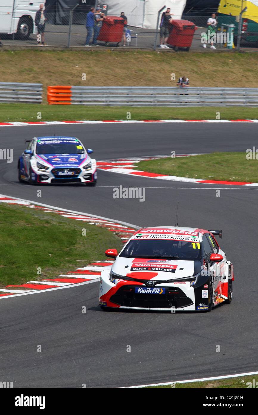 Andrew Watson - Toyota Gazoo Racing UK - driving Toyota Corolla GR ...