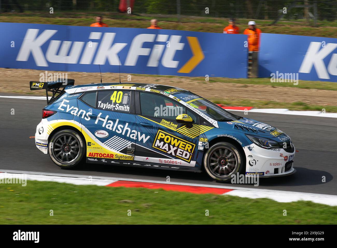 Aron Taylor-Smith - Evans Halshaw Power Maxed Racing - driving Vauxhall ...