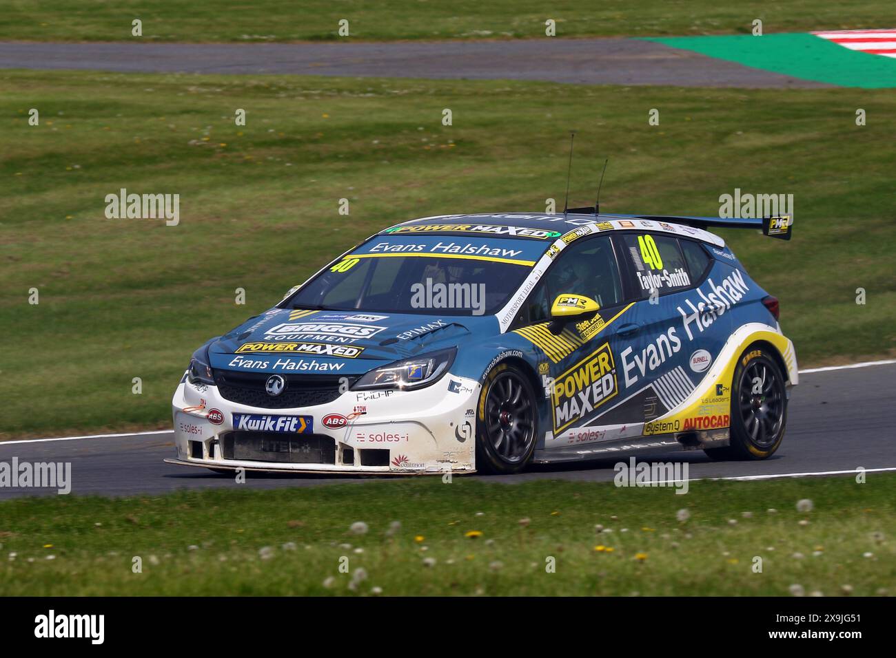 Aron Taylor-Smith - Evans Halshaw Power Maxed Racing - driving Vauxhall ...