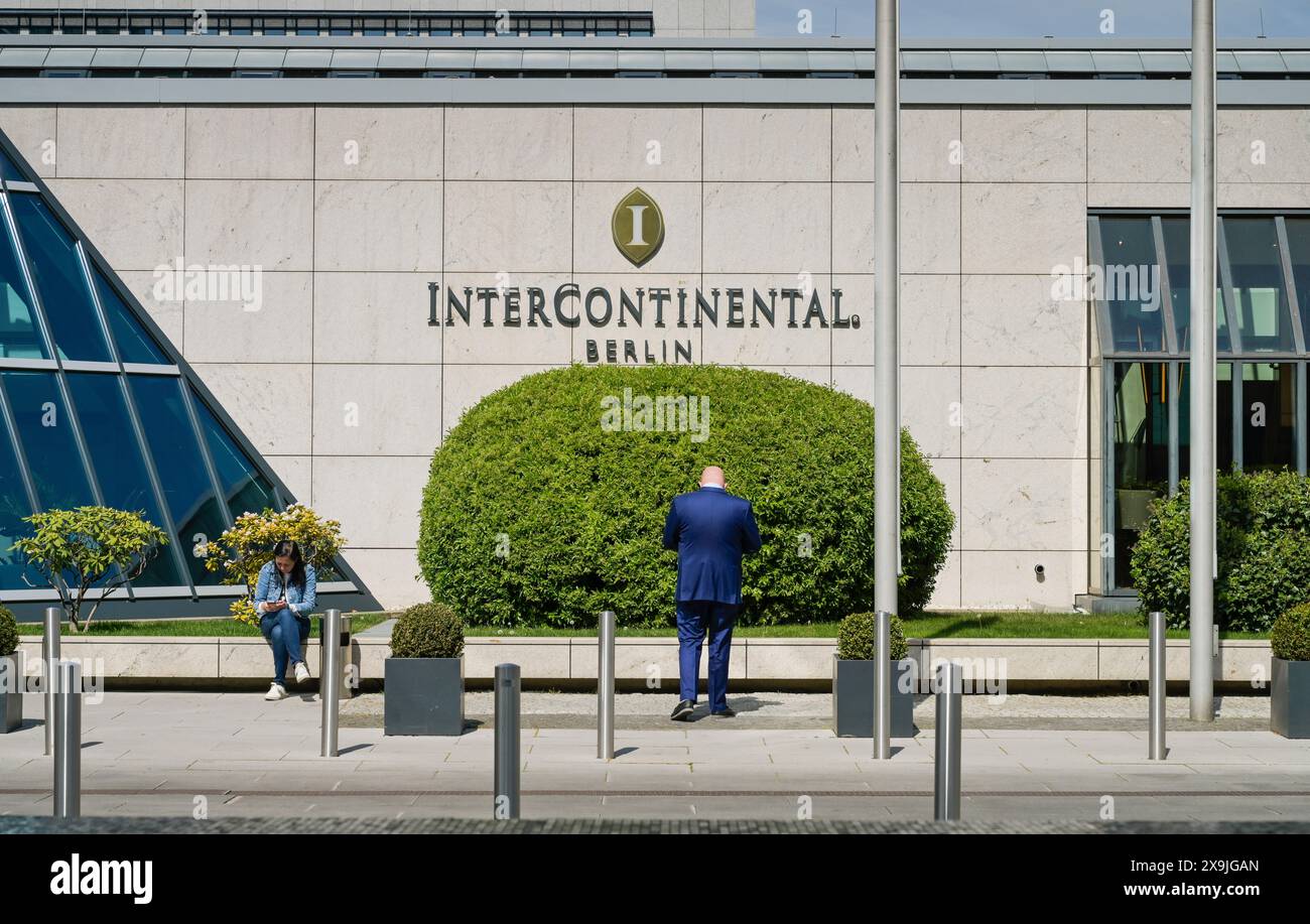 Hotel Intercontinental, Budapester Straße, Tiergarten, Mitte, Berlin ...