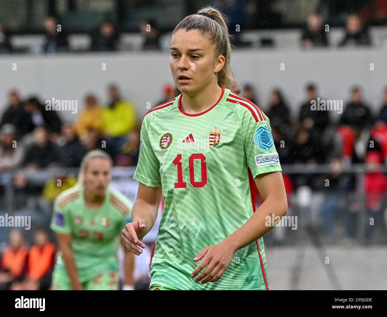 Anna Csiki (Ungarn, #10) SUI, Schweiz - Ungarn, UEFA Womens Qualifier ...